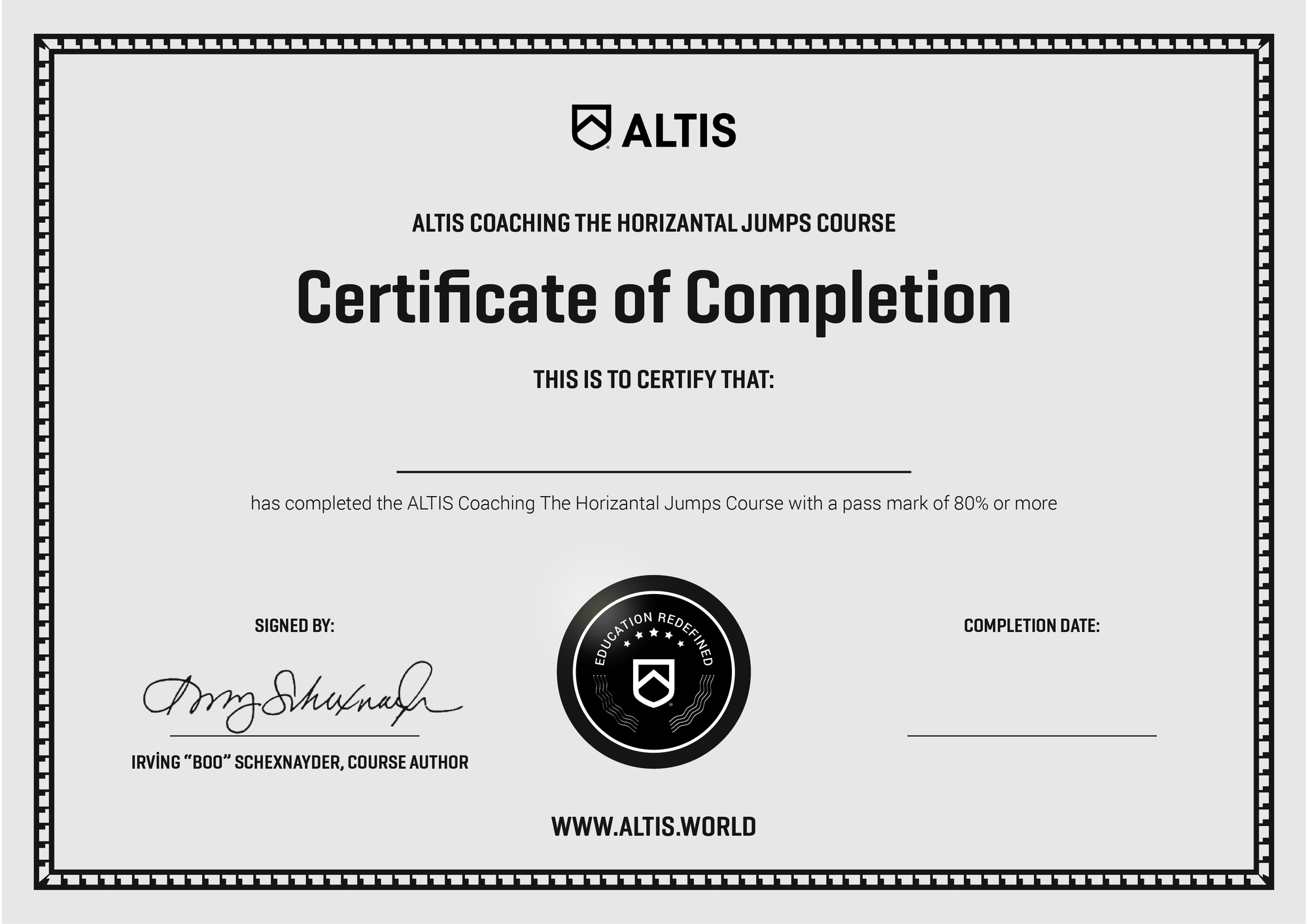 Coaching the Horizontal Jumps • ALTIS
